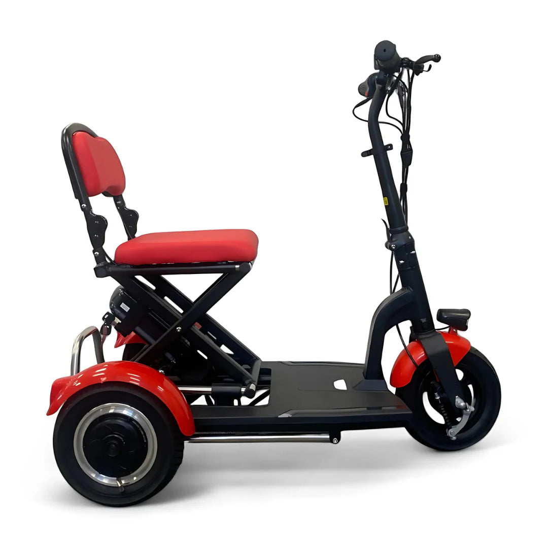 Betty And Bertie Ren Easy Folding Mobility Scooter (Red) – Premium Mobility